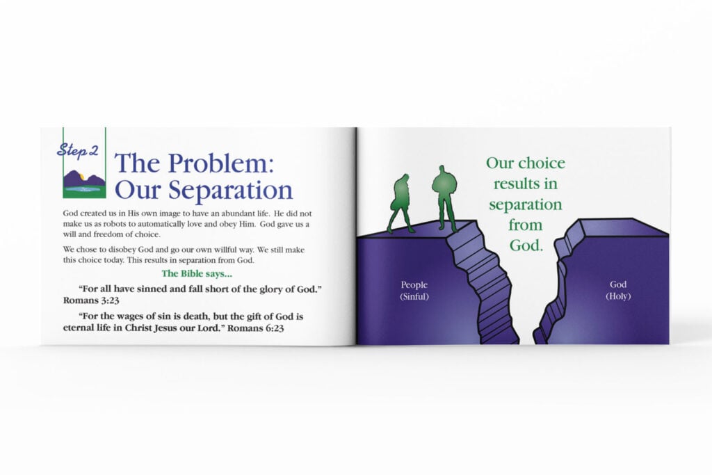Steps To Peace With God Booklets/Tracts (Pack of 25) – Becoming a ...